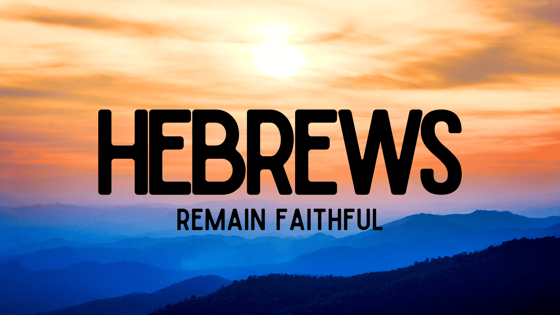 “Lift Your Drooping Hands and Strengthen Your Weak Knees” – Pillar of ...